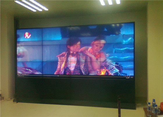 Large Image Single / Multi Touch Indoor LED Video Wall Background In Station supplier