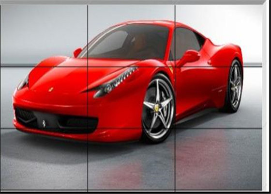 4k Indoor LED Video Wall 6.7mm 700 Nits Brightness 46 Inch With Ultra-Narrow Bezel supplier