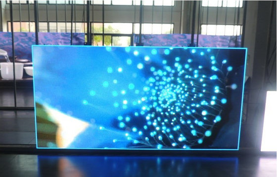 Meanwell Power RGB Color Outdoor LED Video Wall IP65 With DMX Controller supplier