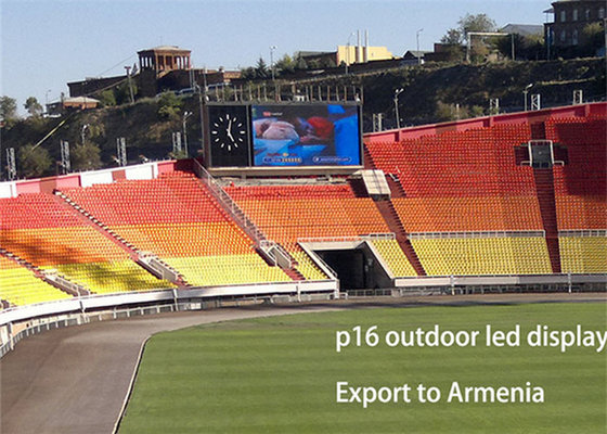 Waterproof Outdoor LED Video Wall DIP Style 960*960mm Cabinet For Stadium supplier
