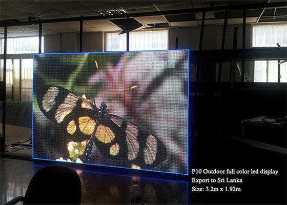 Waterproof Outdoor LED Video Wall DIP Style 960*960mm Cabinet For Stadium supplier