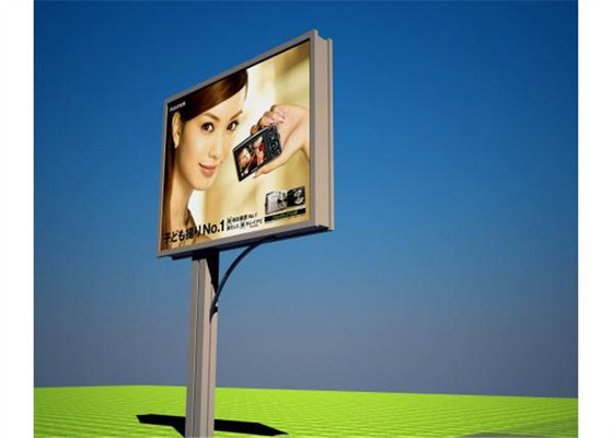 Cuctomized Clear LED Display , Indoor / Outdoor LED Advertising Billboard P10 / P12 supplier