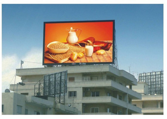 Wide Viewing Angle LED Advertising Screen , LED Outdoor Display With High Definition supplier