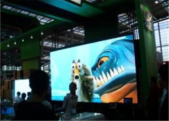 Curved Installment Inside Rental LED Wall Video Screens P3 Stage / Advertisement supplier