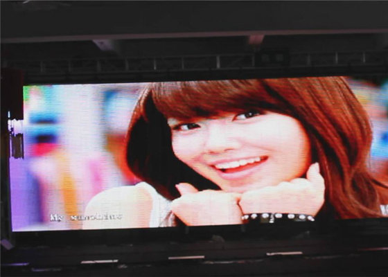 Curved Installment Inside Rental LED Wall Video Screens P3 Stage / Advertisement supplier