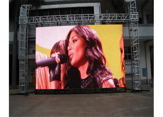 Curved Installment Inside Rental LED Wall Video Screens P3 Stage / Advertisement supplier