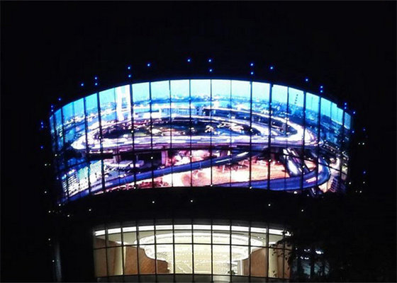 Large Stadium LED Screen , Full Color Outdoor SMD LED Display P16 / P25 supplier