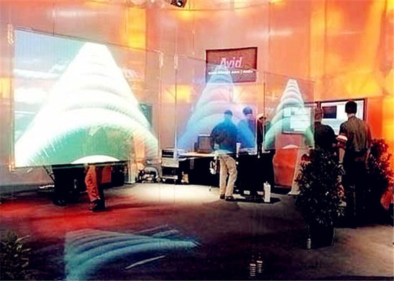 Customization Programmable LED Display Board , Flexible LED Curtain Display RGB supplier