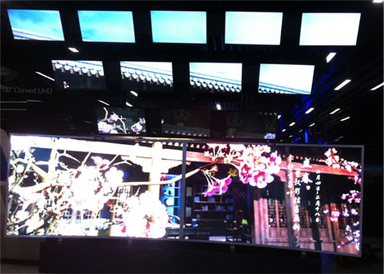 110 Inch Advertising LED Billboard , Interactive Touch Screens For Exhibition Room supplier