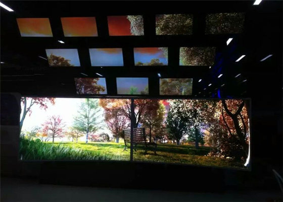 110 Inch Advertising LED Billboard , Interactive Touch Screens For Exhibition Room supplier
