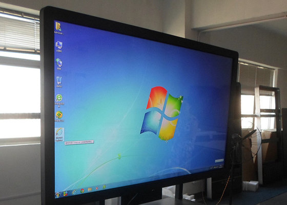 Double Points 1920*1080 Touch Advertsing LED Screen Display Floor Standing supplier