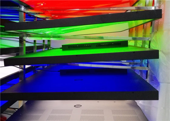 Double Points 1920*1080 Touch Advertsing LED Screen Display Floor Standing supplier