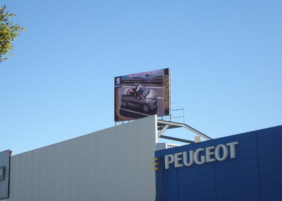 LED Screen Outdoor Advertising P16mm , LED Advertising Panel AC 220V / 110V supplier