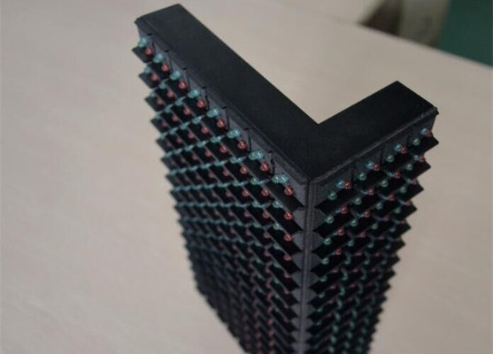High Fresh Rate LED Curved Display , LED Curtain Screen For Studio Monitoring supplier