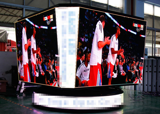 High Fresh Rate LED Curved Display , LED Curtain Screen For Studio Monitoring supplier
