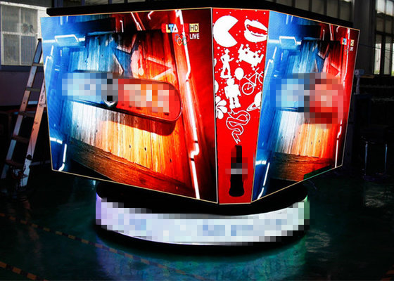 Die Casting Aluminum 360 Degree Screen , P3 Video Display Wall With SMD2121 supplier