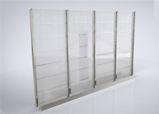 P30 Flexible Transparent LED Wall Outdoor / Indoor Surpport Multi - Languages supplier