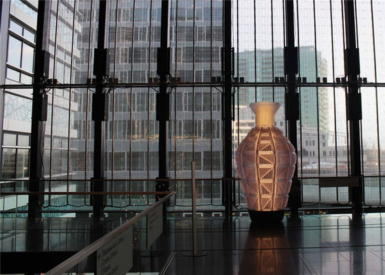 P30 Flexible Transparent LED Wall Outdoor / Indoor Surpport Multi - Languages supplier