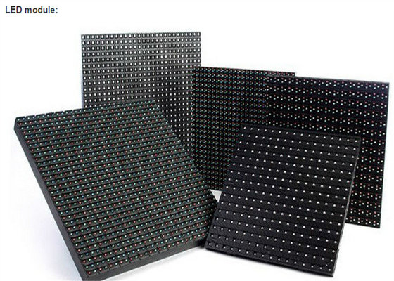 Full Color 360 Degree LED Display Video Wall For  Super Market Advertising Display supplier