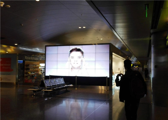 Anti - Glare 3.9mm Bezel Samsung Indoor LED Video Wall Screens 46'' With 500nits supplier