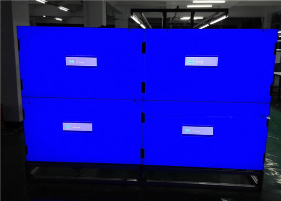 40" To 55" HD Indoor LED Video Wall Floor Stand With VGA / DVI / HDMI Signal supplier
