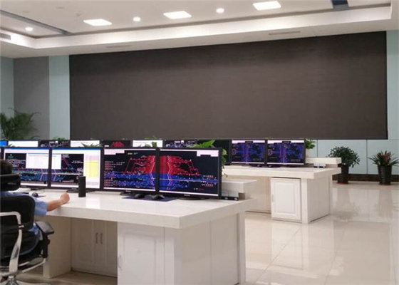Super Slim Indoor Video P3 Command Center Full Color LED Display For Stage supplier