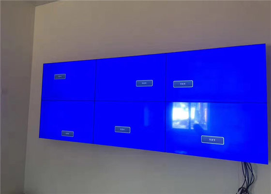All In One LED Broadcast Video Wall 1.8mm Double Frame Touch for Meeting Room supplier