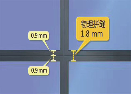 Hall Center Modular LCD Advertising Display System Wall Mounted Bracket supplier