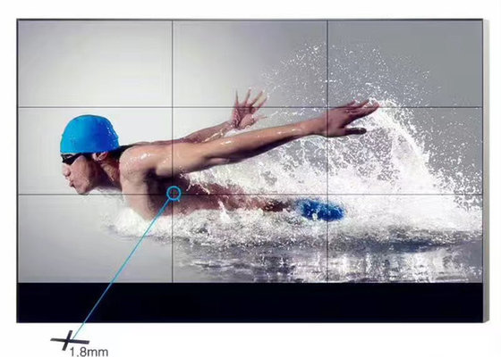 Hall Center Modular LCD Advertising Display System Wall Mounted Bracket supplier
