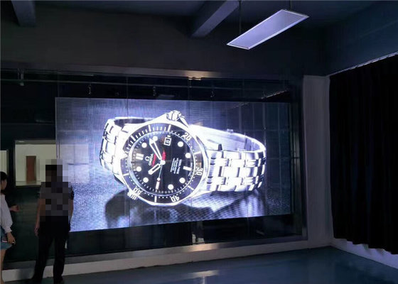Customized Led Transparent Display , Transparent Led Screen Unique Display Effect supplier