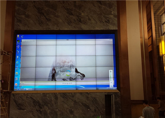 HD Broadcast Video Wall DID Panel , LCD Advertising Display Wall in Demonstration supplier