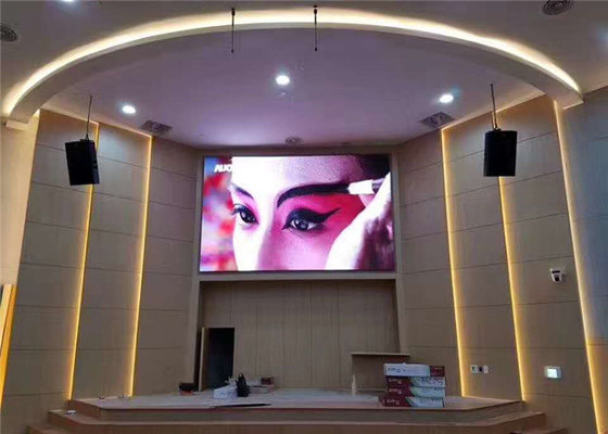 Indoor HD LED Wall For Banqueting Hall 1R1G1B SMD3535 6mm Pixel supplier