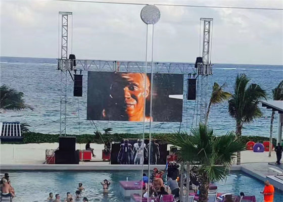 P6 Die Casting Cabinet LED Outdoor Screen for Wedding / Party supplier