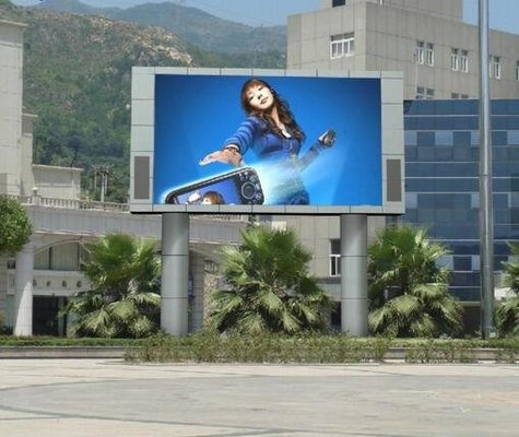 P5 P7 P8 Full Color Outdoor Led Display for Advertising Low Power Consumption supplier