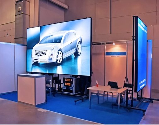 Custom SMD P6 Indoor LED Video Wall Billboard 100000 Hours Life Span supplier