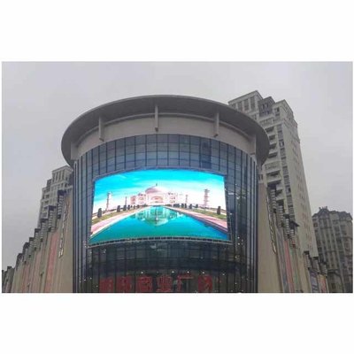 Big Outdoor LED Video Wall Screen / commercial LED Billboard Advertising supplier