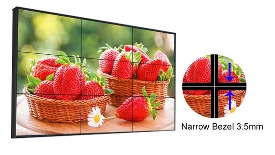 65 Inch Ultra Narrow Bezel Video Wall With LED Backligjt / Controller supplier
