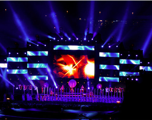 Die-Casting Aluminum HD LED Wall With Epistar / Cree / Nichia Chip supplier
