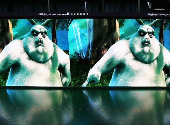 Die-Casting Aluminum HD LED Wall With Epistar / Cree / Nichia Chip supplier