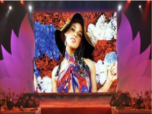 Digital Acrylic 360 Degree LED Display 4mm 2mm Pixel For Shopping Mall supplier