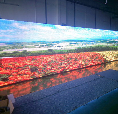 Digital Acrylic 360 Degree LED Display 4mm 2mm Pixel For Shopping Mall supplier