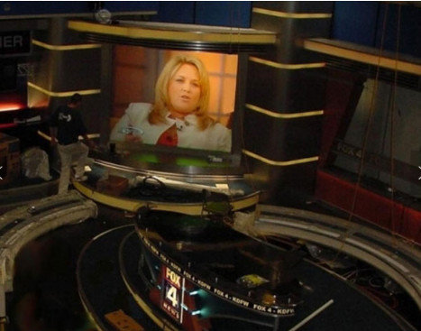 Perimeter Advertising 360 Degree LED Display Indoor IP21 P4.81 supplier
