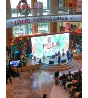 P8 Big Outdoor HD LED Wall For Publicity Rental Events / Exhibition supplier