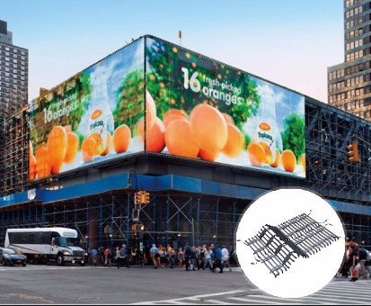 IP65 P37 Outdoor Curve Led Video Wall / Rental Flexible Led Display supplier