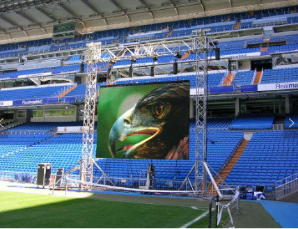 HD p3.9 Rental Wedding Led Display Screen / Advertising Video Wall supplier