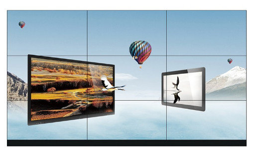 4x4 Hdmi Video Wall Controller , Super Thin Bezel 3x3 55 Inch Did Lcd Video Wall supplier