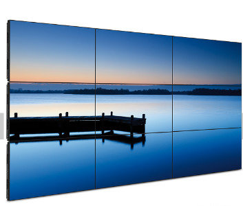 55" 3.5mm Panel Led Video Wall 3x3 With Controller ,Wall Mount Rack supplier