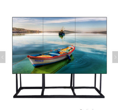 32 - 84 Inch Transparent LED Wall , Customized Colorful 3x3 Video Wall Controller supplier