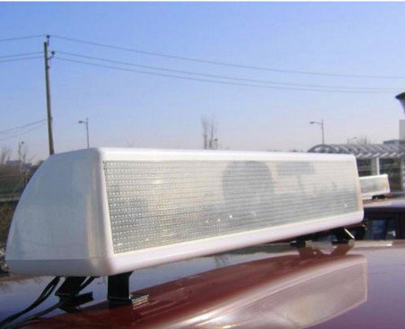 High Resolution P5 LED Advertising Display , Taxi Top LED Screen supplier