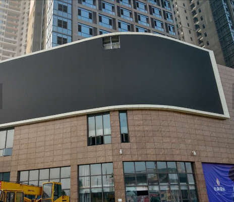 HD BIG P10 LED Video Wall / Metal Housing Outdoor LED Screen supplier